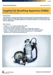Supplied Air Breathing Apparatus (SABA)