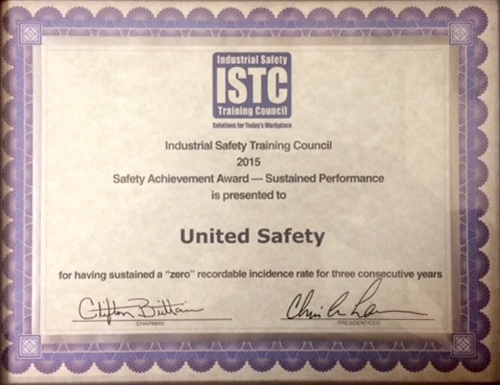 Awards And Recognition | United Safety